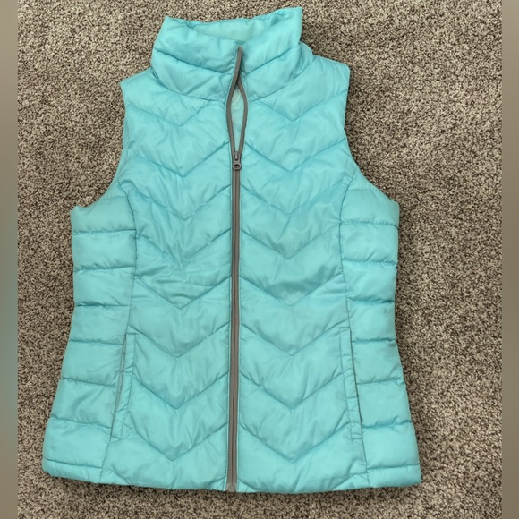 SO | Jackets & Coats | So Juniors Light Blue Puffer Zipper Vest Size ...